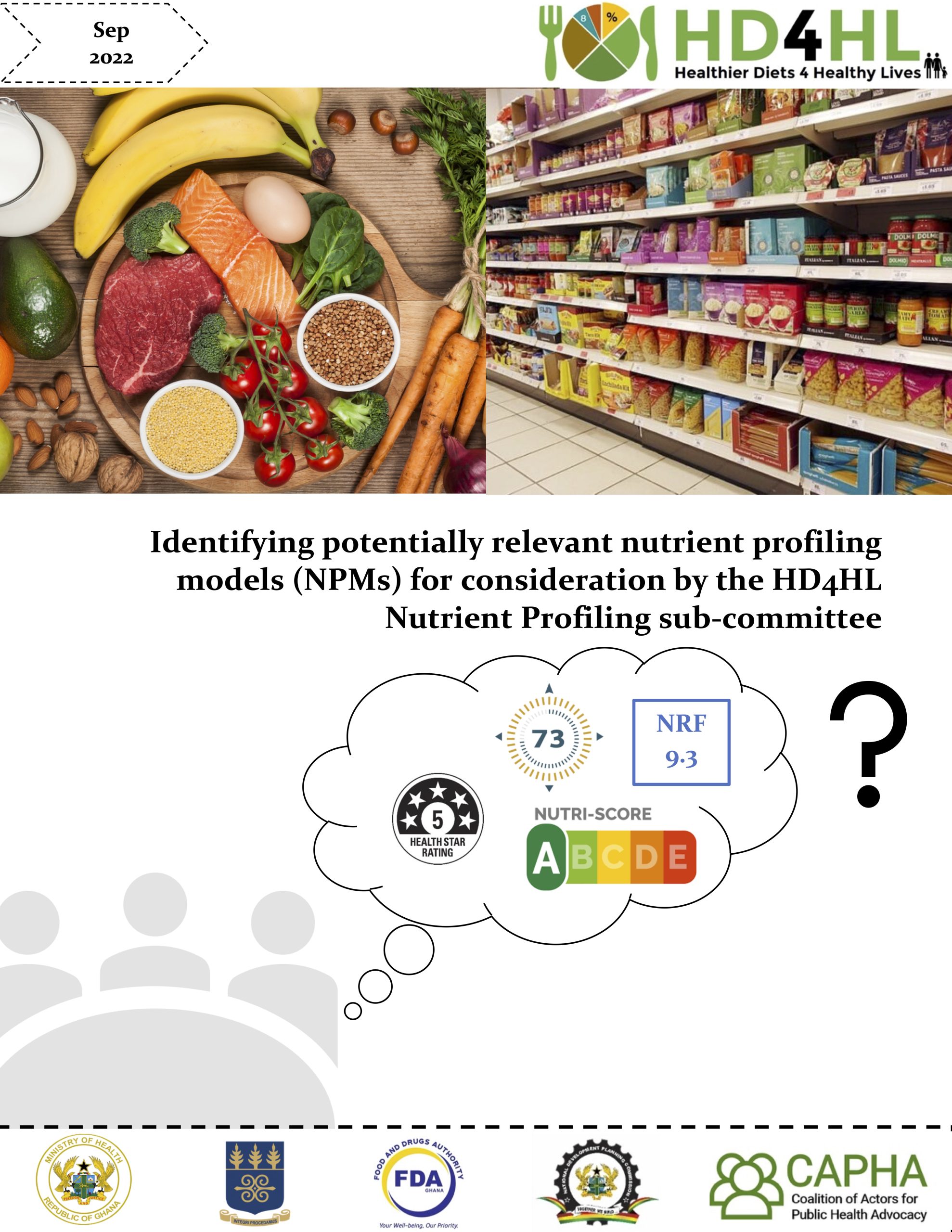 Project Reports – Healthier Diets 4 Healthy Lives (HD4HL) Project